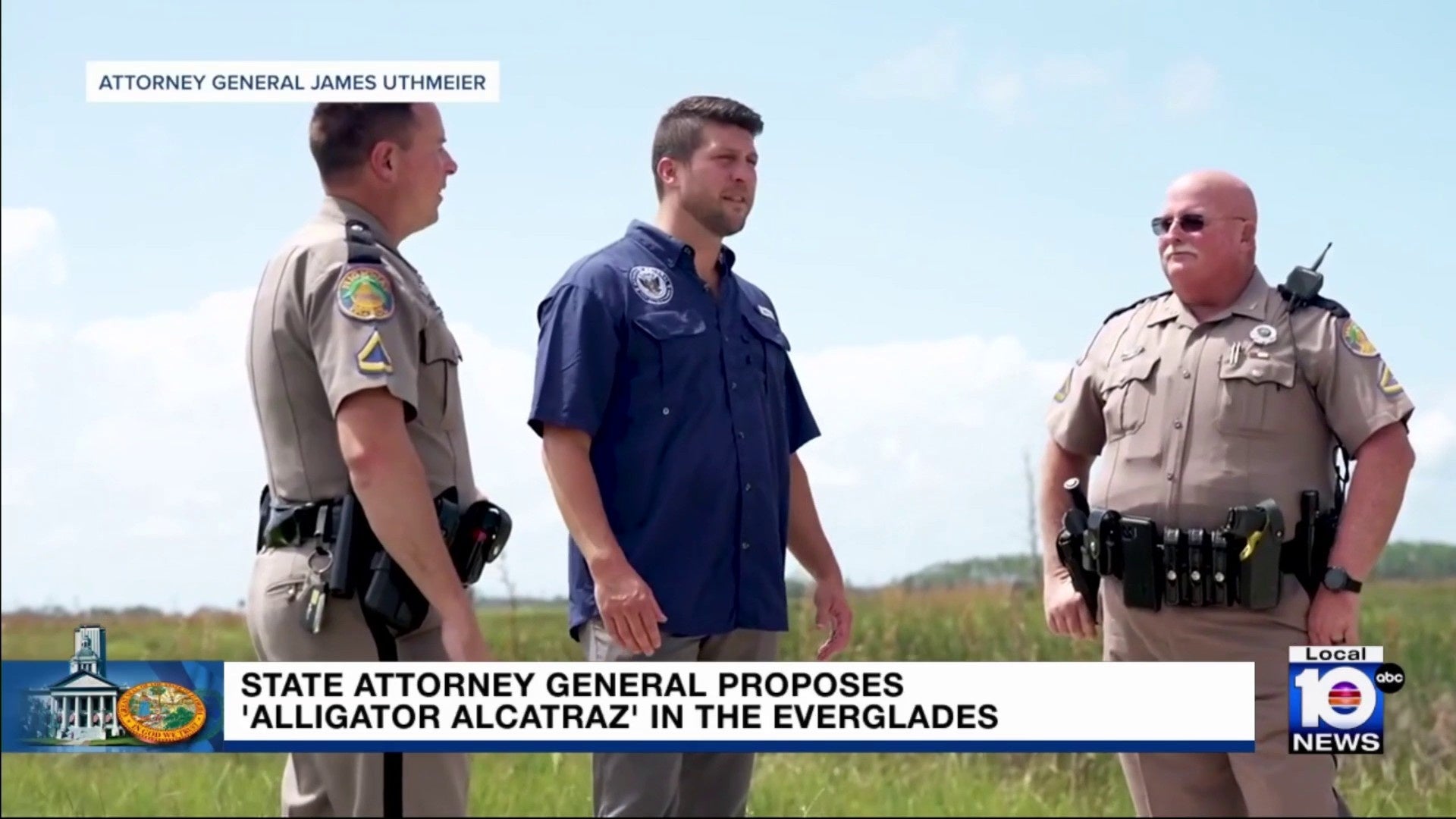 Alligator Alcatraz Uthmeier Proposes Immigration Detention Site In The ...