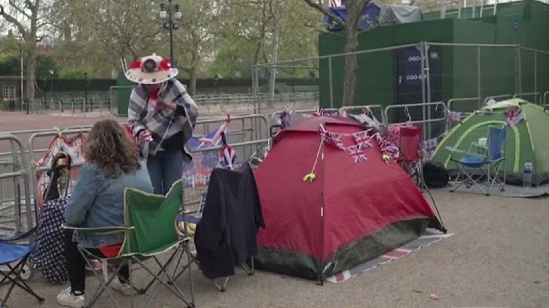 Britons start to camp out ahead of King Charles III’s coronation