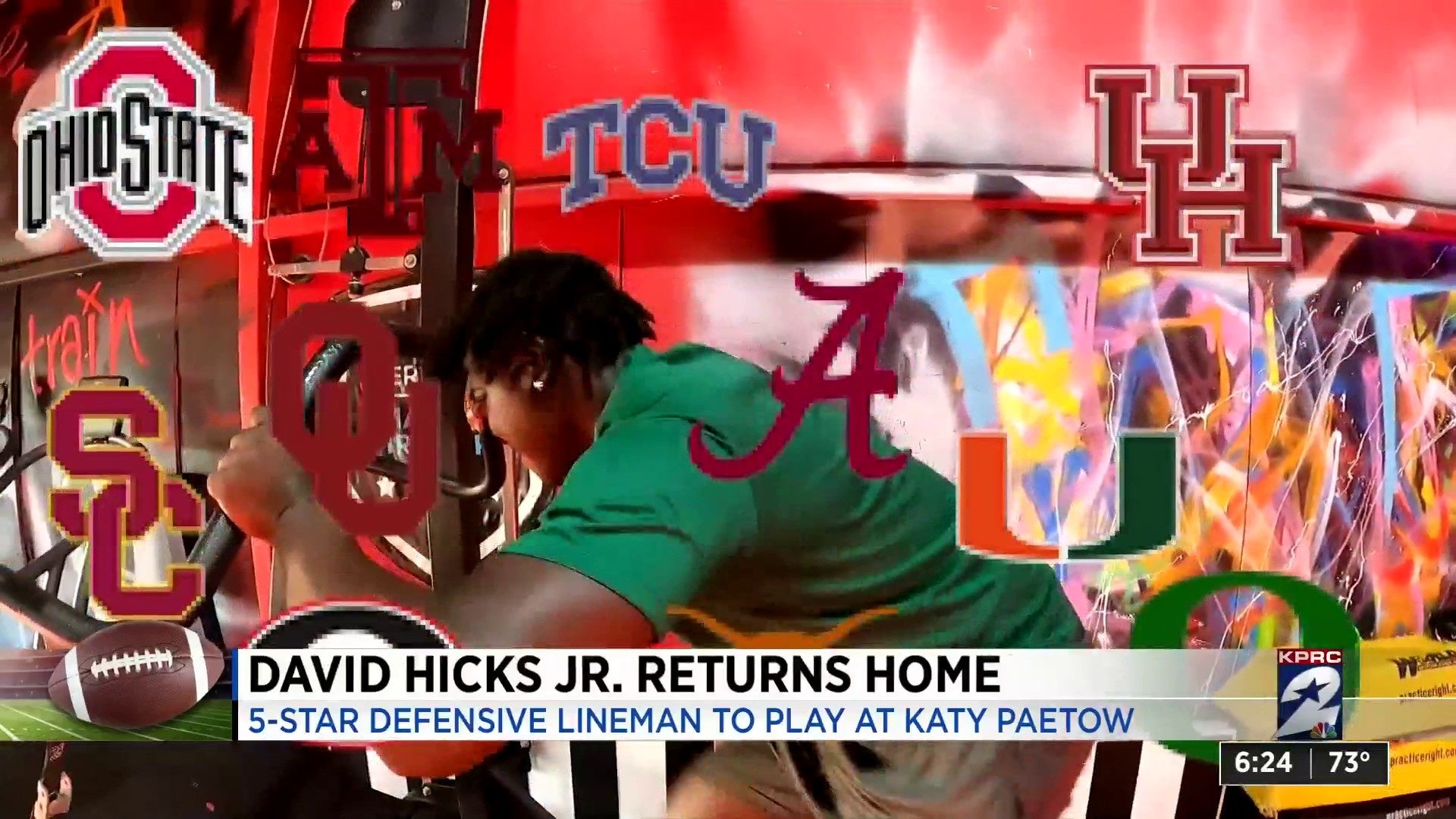 5-star top recruit David Hicks Jr. coming home to play for Katy Paetow